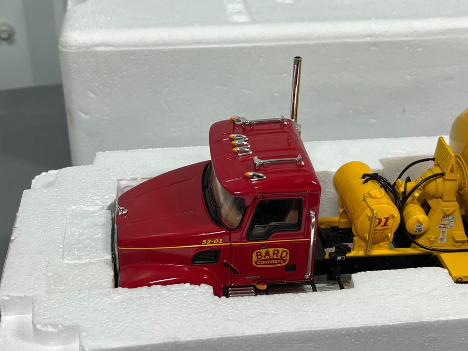 BARD Mack GRANITE w/ Bridgemaster Mixer Cement Truck 1:34 First Gear 19 ...