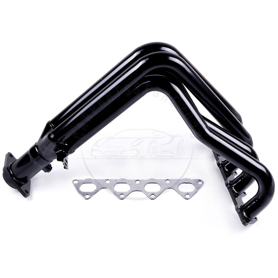 FOR 94-01 INTEGRA GSR/TYPE-R DC2 STAINLESS BLACK COATED EXHAUST ...