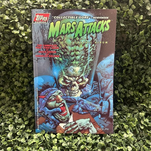 Mars Attacks Graphic Album / God Save the Queen TPB VF/NM (Topps 94) Rare GN | eBay