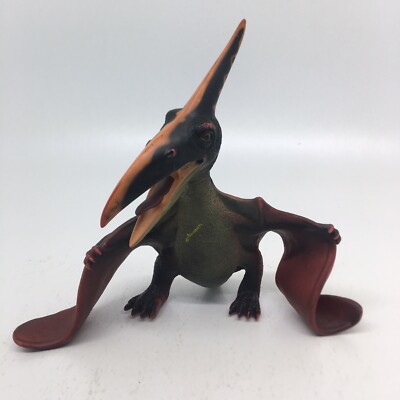 Pterodactyl Rubber Figure 2015 Dinosaur Toy Major Trading Co 10 3/4 ...