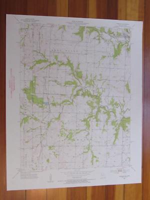Freeman Missouri 1954 Original Vintage USGS Topo Map | eBay