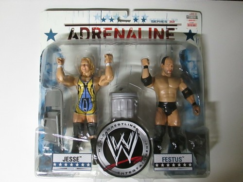 JAKKS WWE, Adrenaline Series 32, Jesse & Festus, Mint on Card 2008 | eBay
