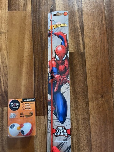 Shakespeare Spiderman Youth 4+ Marvel SKP-240 SPMANKIT-A-vert Fishing ...