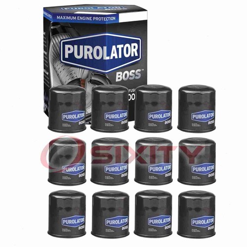 12 pc Purolator BOSS PBL14612 Engine Oil Filters for TGA7351 Oil Change ...