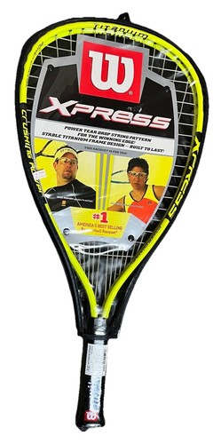 Wilson Xpress Titanium Racquetball Racquet Model R0070U 3 7/8 NEW ...