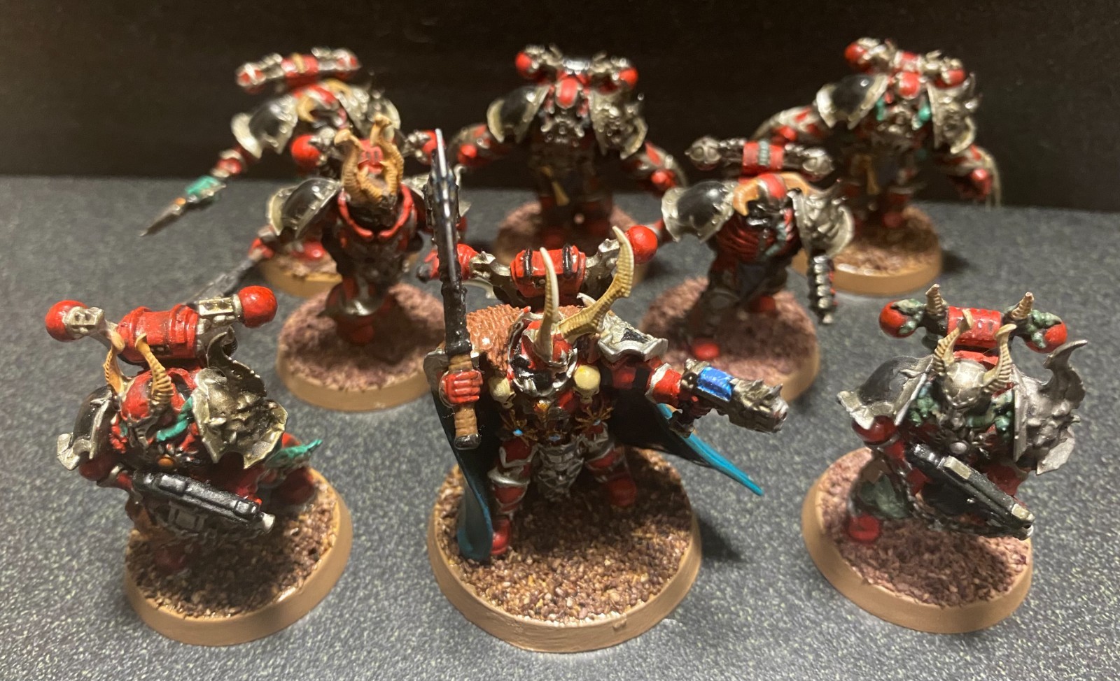 Warhammer 40K -- Chaos Chosen -- Fully Painted | eBay