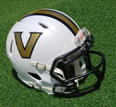 VANDERBILT COMMODORES WHITE FOOTBALL MINI HELMET | eBay