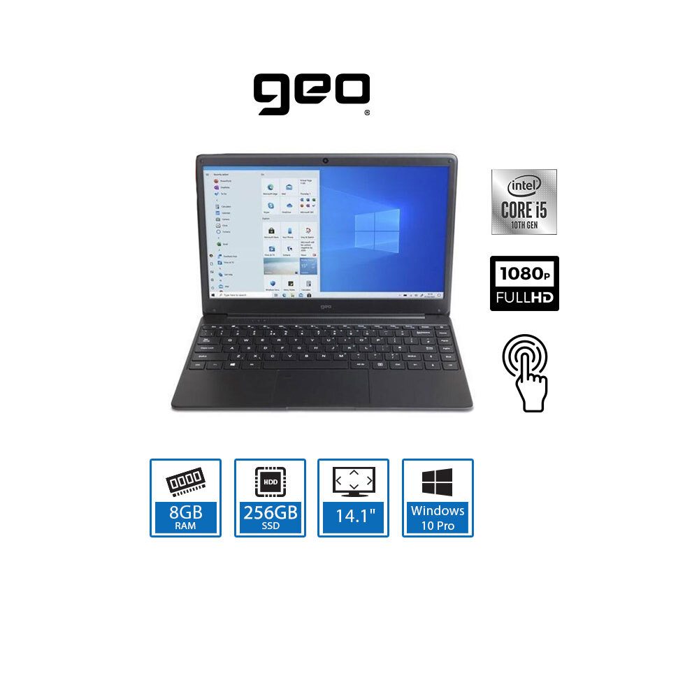 Geo Infinity GeoBook 540 Laptop Intel Core i5-10210U 8GB RAM 256GB SSD ...