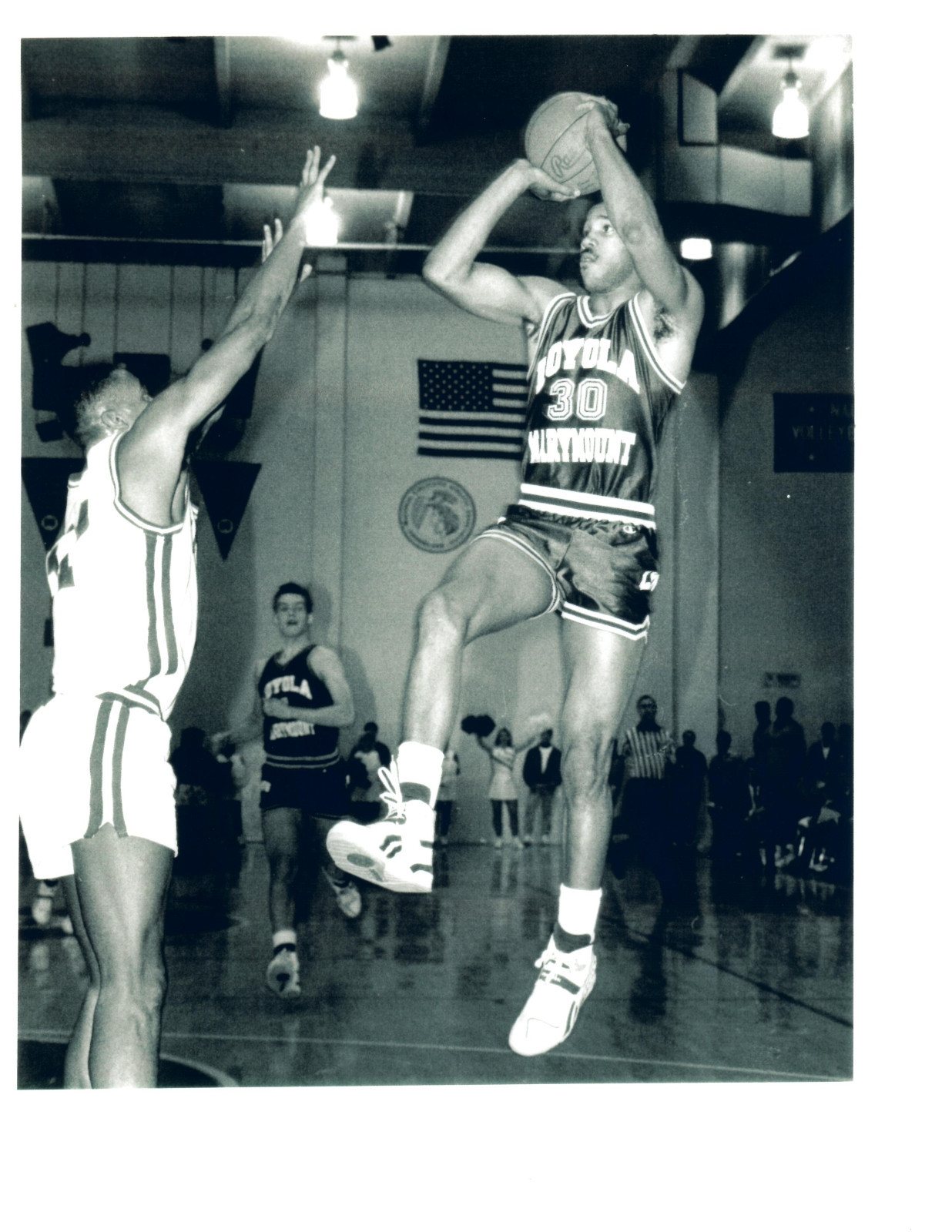 1989 BO KIMBLE LOYOLA MARYMOUNT LOS ANGELES 8X10 TEAM PHOTO BASKETBALL ...