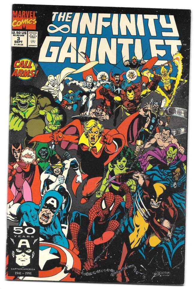 The Infinity Gauntlet Complete Run #1-6 Set Marvel Thanos | eBay