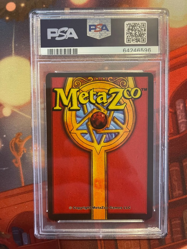 2021 Metazoo Cryptid 1st Edition HOLO Powerup Red #25 PSA 9 Mint | eBay