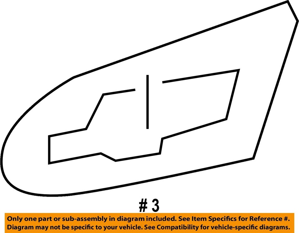 GM OEM 96-24 Acadia Rear Door Lock Hardware-Cap Gasket 13501803 | eBay