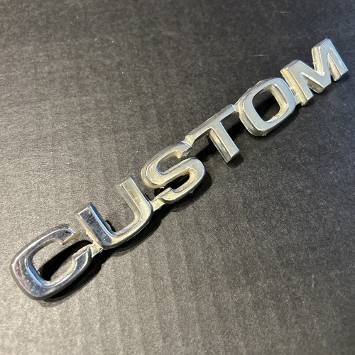 Ford OEM 1980-1986 F150 Custom Fender Emblem Badge Logo Nameplate E0TB ...