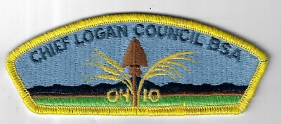 Ohio Chief Logan Council BSA CSP Patch YEL Bdr. [PW1339] | eBay