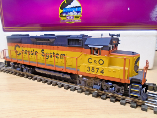 MTH-RailKing Chessie GP38 Diesel Loco #3874 Runs +Sound Wrong Box | eBay