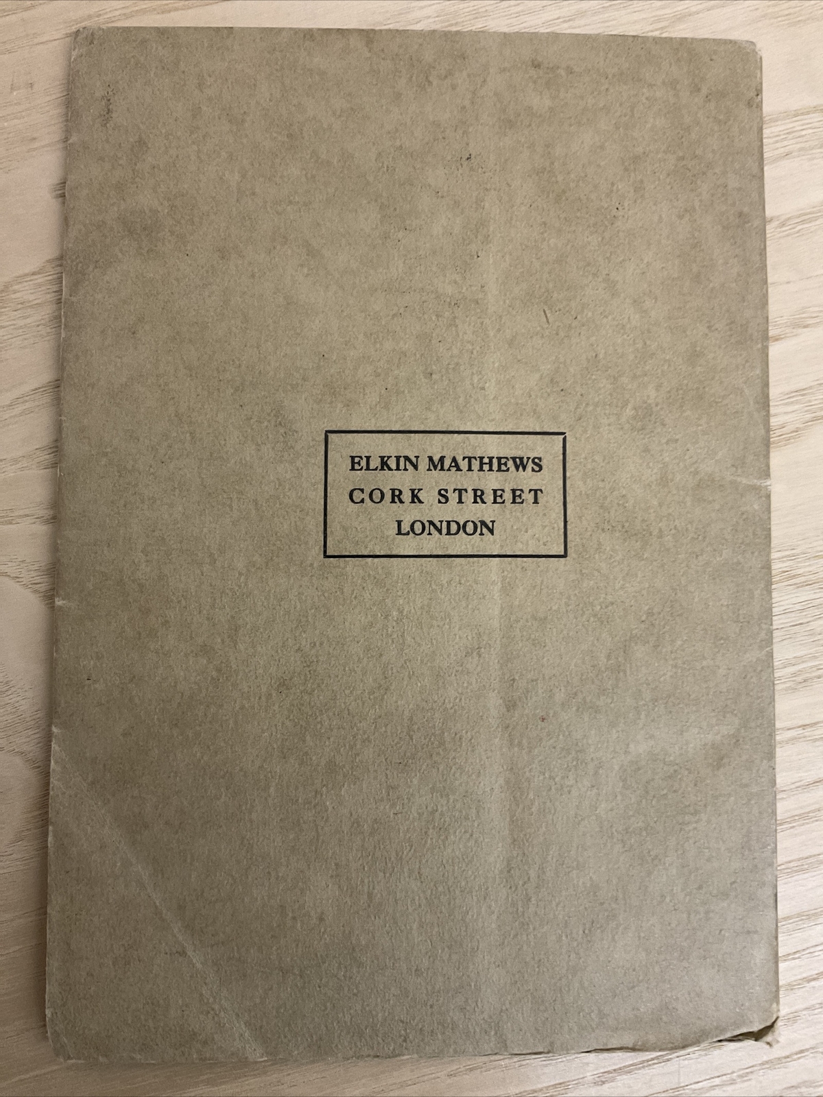 Ezra Pound - Cathay - 1915 1st Edition - French Flaps | eBay UK