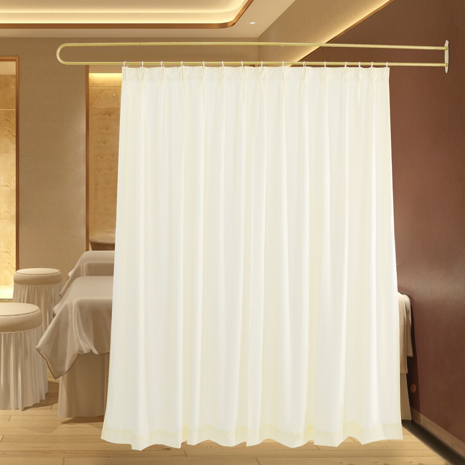Partition Curtain With U-Shape Tube Privacy Partition Curtain Room ...