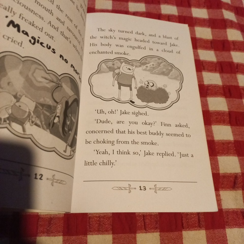 😇 Adventure Time The Witch's Garden Paperback Book 2013 Cartoon Network ...