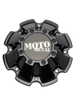 #Moto Metal Gloss Black Wheel Center Cap W/Screws M793BK01 M-793 | eBay