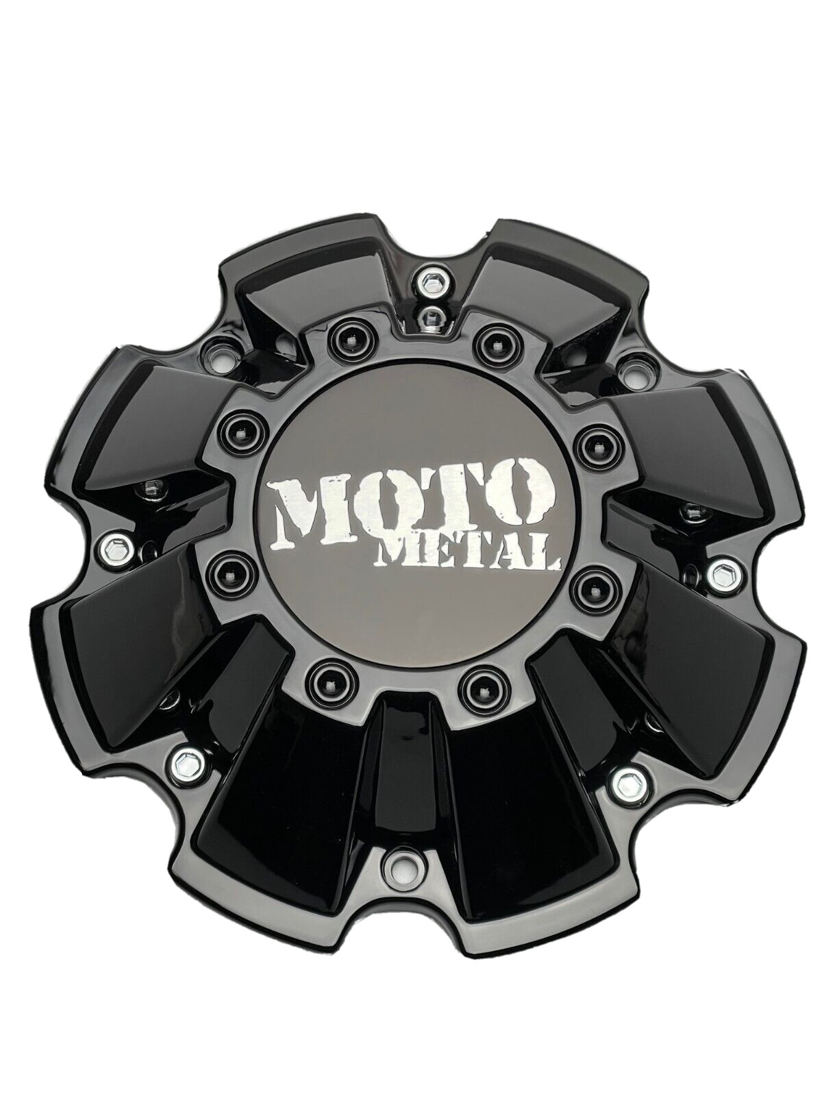 Moto Metal Gloss Black Wheel Center Cap W/Screws M793BK01 M-793