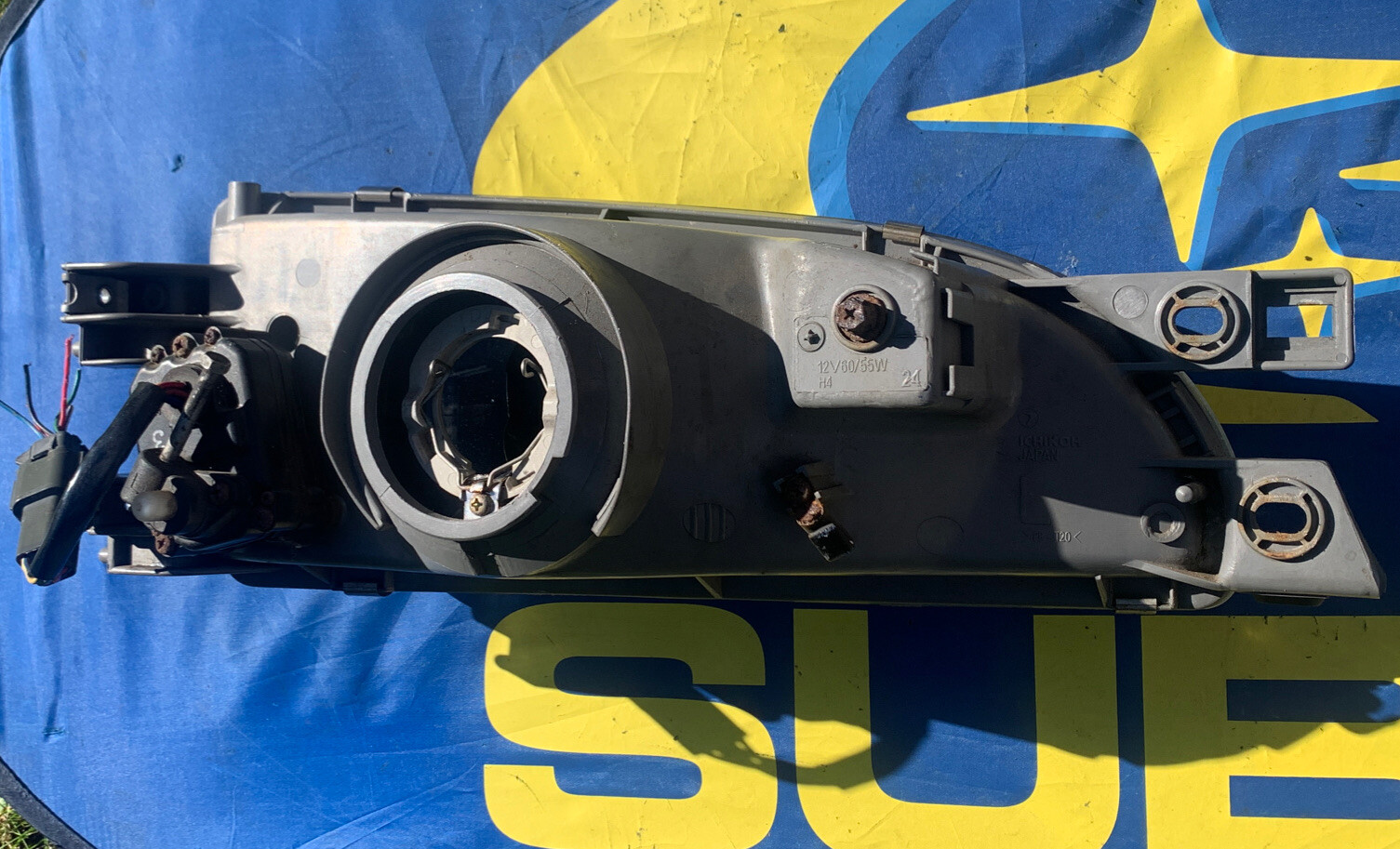 Subaru impreza Classic Gc8 GF8 Sti Facelift Headlights Headlamps ...