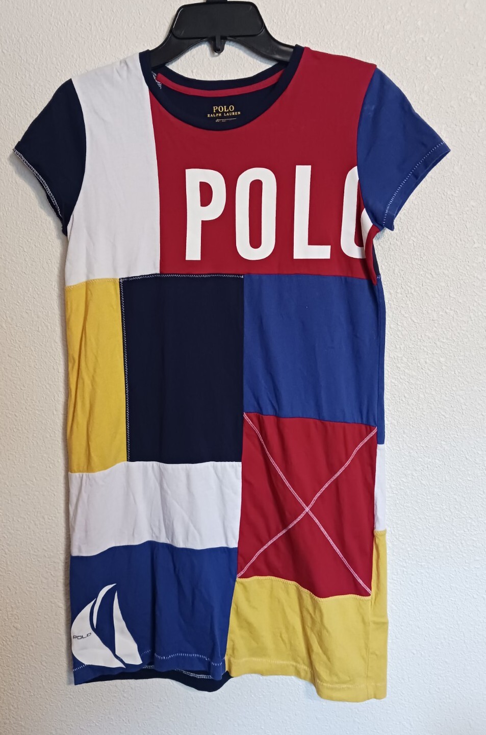 POLO RALPH LAUREN Nautical Color-Block Patches Cotton… - Gem