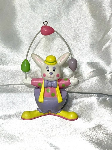 Avon Busy Bunny Easter Ornament, Clown Bunny, Perfect Juggler | eBay