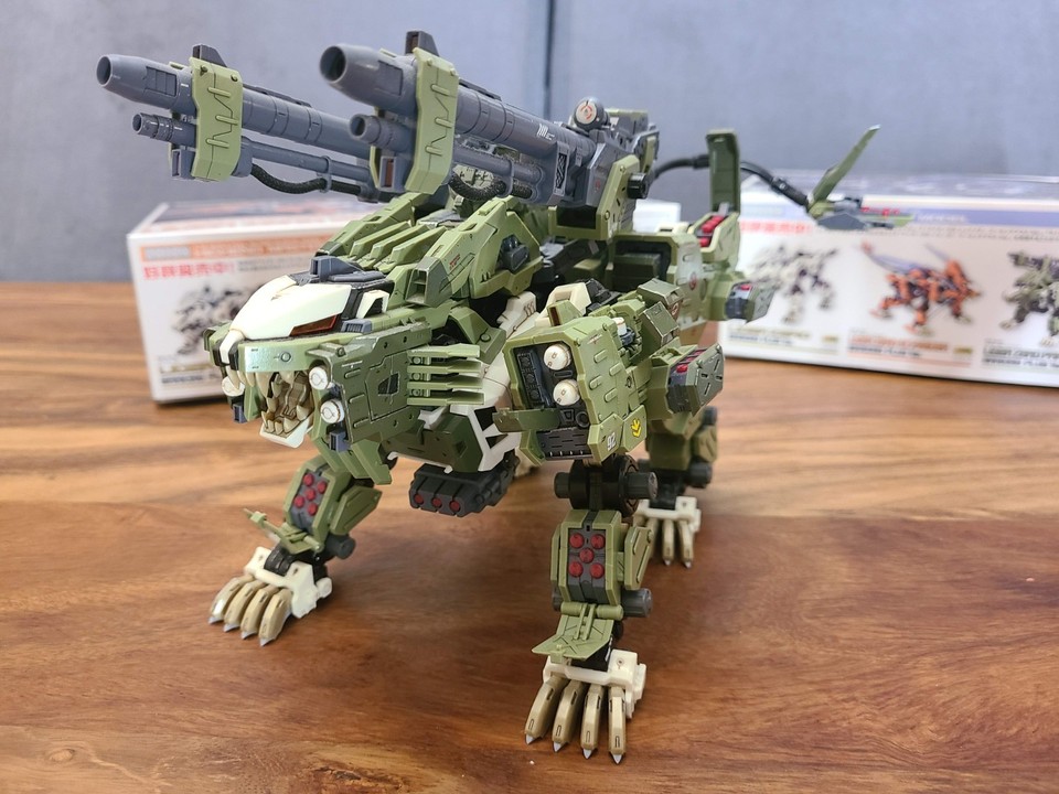 HMM Zoids Liger Zero Panzer (Jager, Schneider) and Blade Liger | eBay