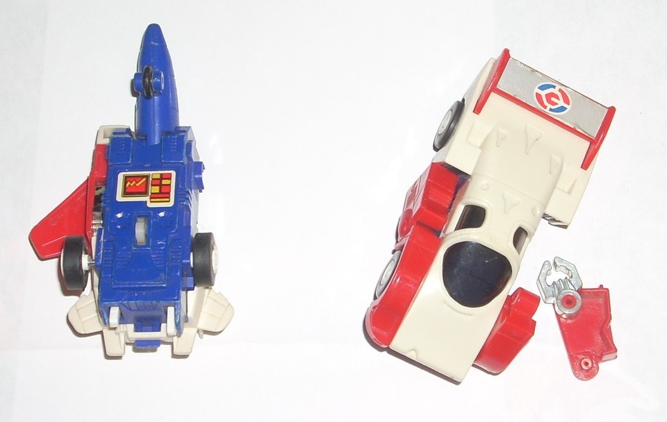 VINTAGE 1985 Super Alternators Tomy Commandrons Car 1980's TRANSFORMER ...