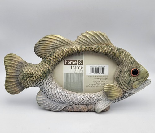 Largemouth Bass Fish Picture Frame For 3x5 Photo Vintage Fishing ...