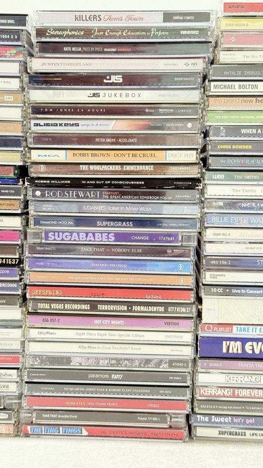 148 CD Job Lot Collection Bundle Rock Pop Electronic Various Soundtrack ...