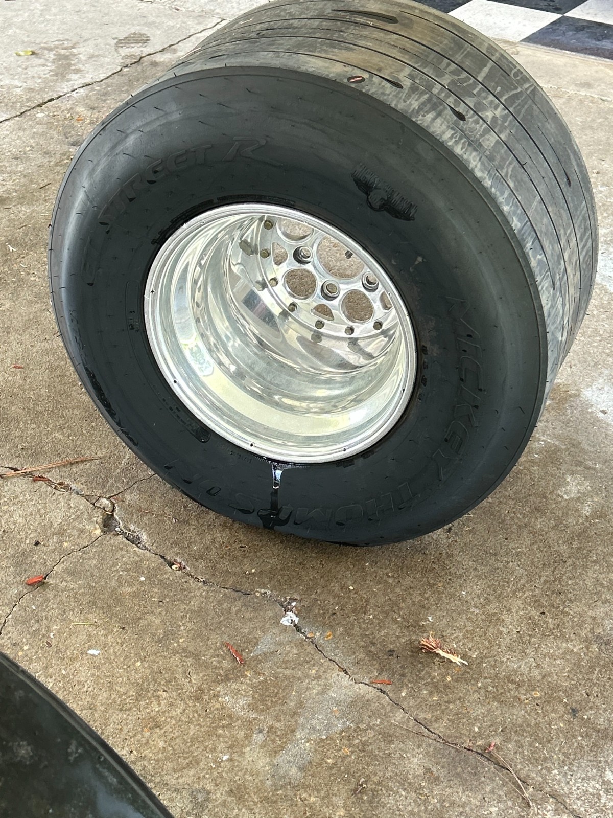 Chrome Weld Magnum wheels 15"/15" 4" back spacing. 5 by 4.75 lug ...