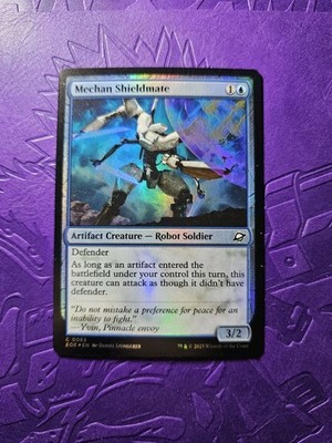 Mechan Shieldmate Edge of Eternities EOE 65 MTG Foil NM | eBay Australia