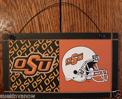 Oklahoma State Cowboys OSU University College Licensed Wooden Sign ...