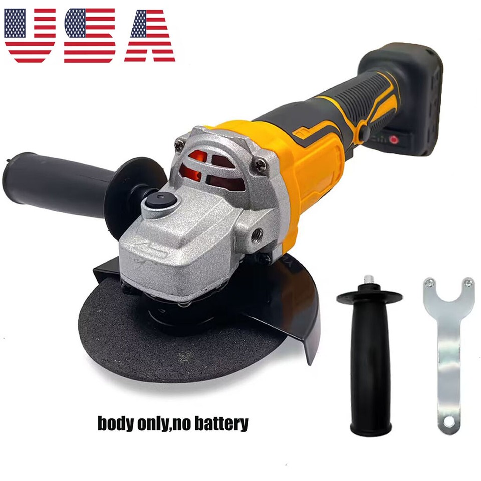 Cordless Angle Grinder for Dewalt 20V Max Battery Metal Grinder Disc ...