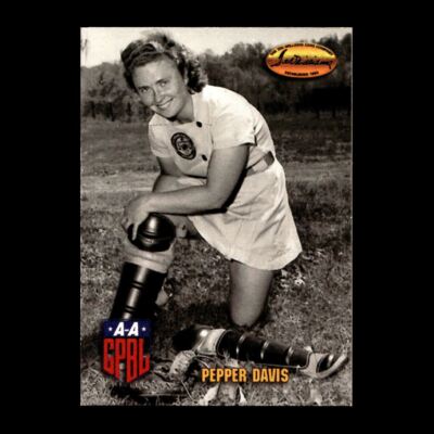 Pepper Davis 1993 Ted Williams Grand Rapids Chicks #118 R326P 102 | eBay