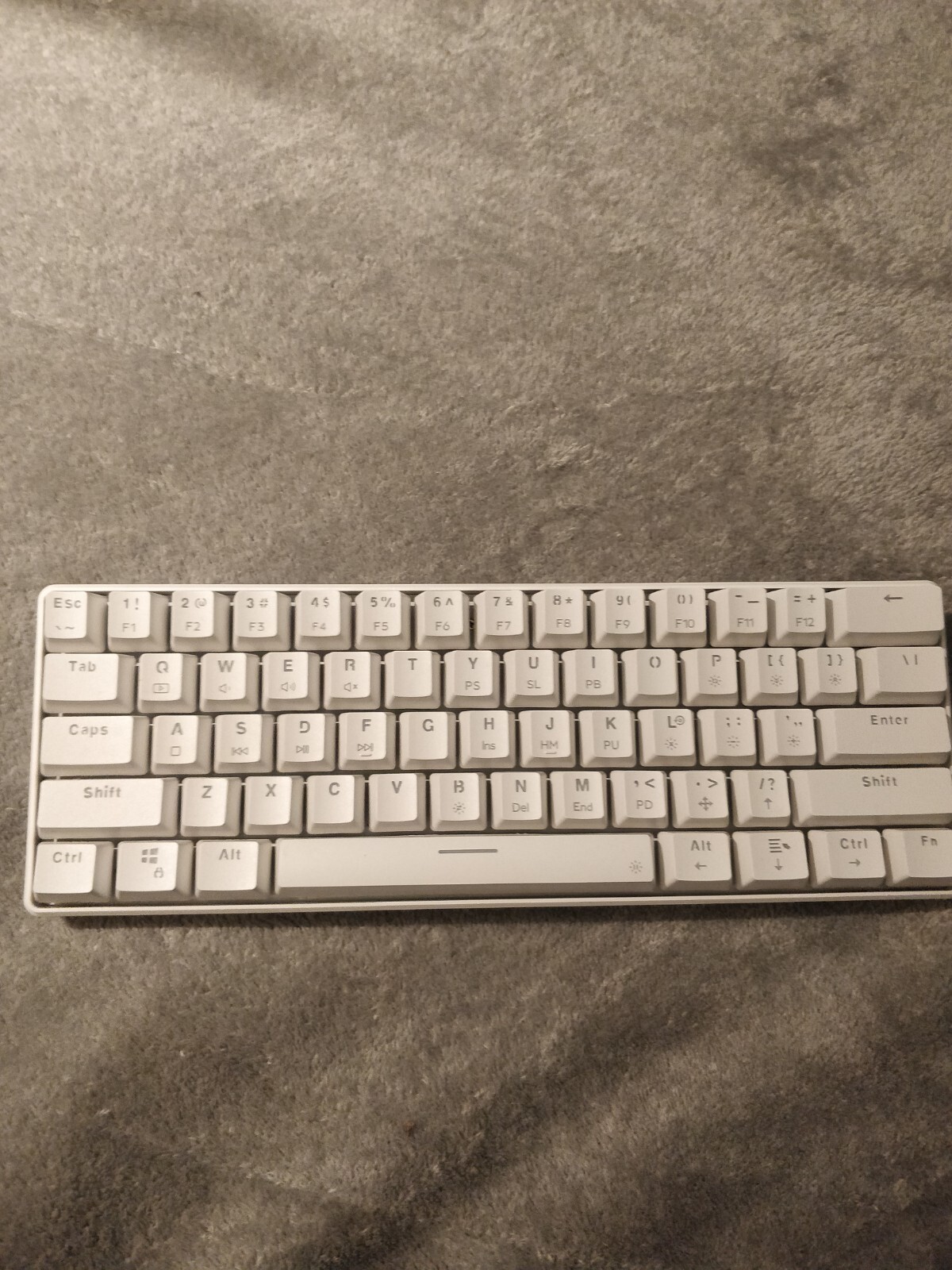 Punkston TH61 60% Mechanical Gaming KeyboardRGB Backlit Wired Ultra ...