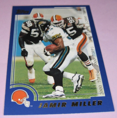 Jamir Miller 2000 Topps Cleveland Browns 165 | eBay