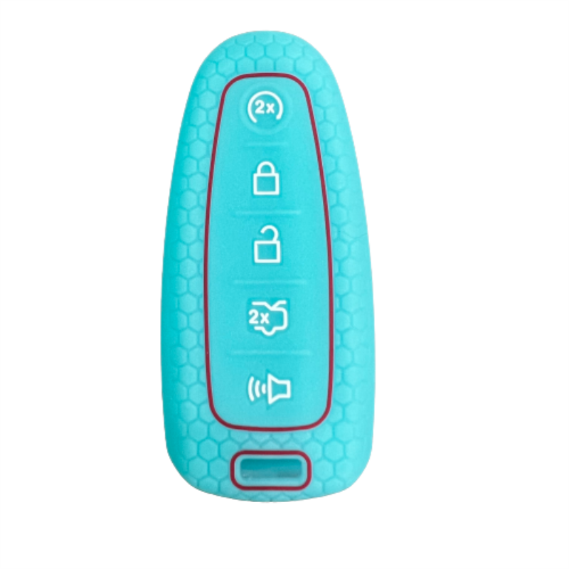 Remote Key Fob Cover Case Silicone For 2011-2019 Ford Edge Explorer ...