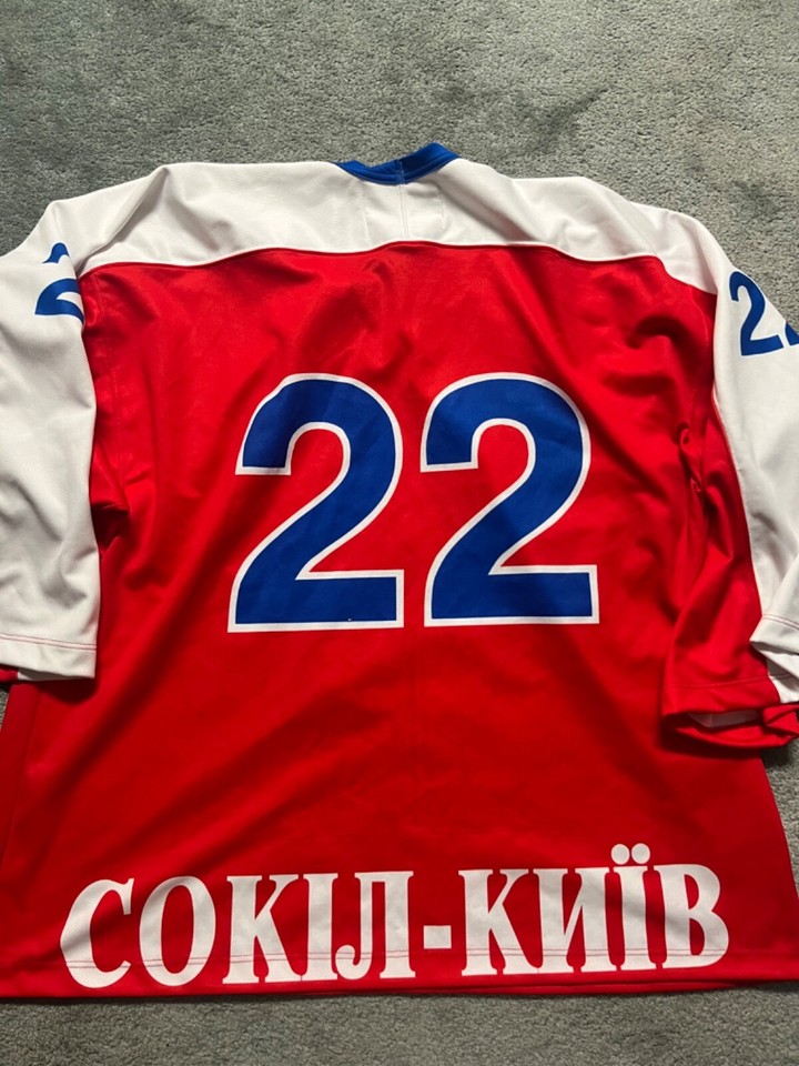 Vintage Coca Cola Cokiv Knib Russian KHL Hockey Jersey men's 52 Coke ...