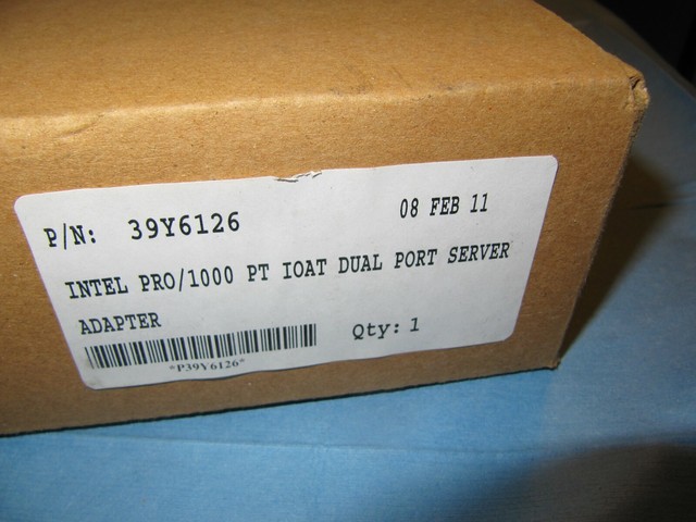 39Y6126 IBM Pro/1000 PT Dual Port Server Adapter Card 39y6127 39y6128 ...
