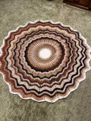 24 Point Star newly crocheted afghan/throw - Free Shipping - Price ...