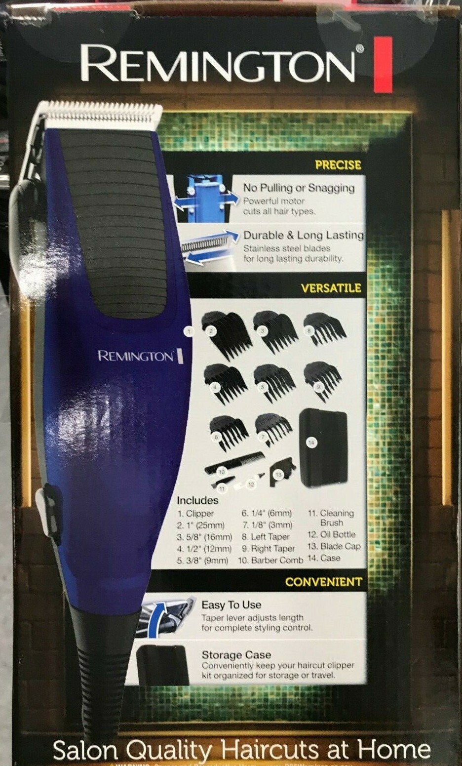 Remington - HC1090 - Home Barber Haircut Kit | eBay