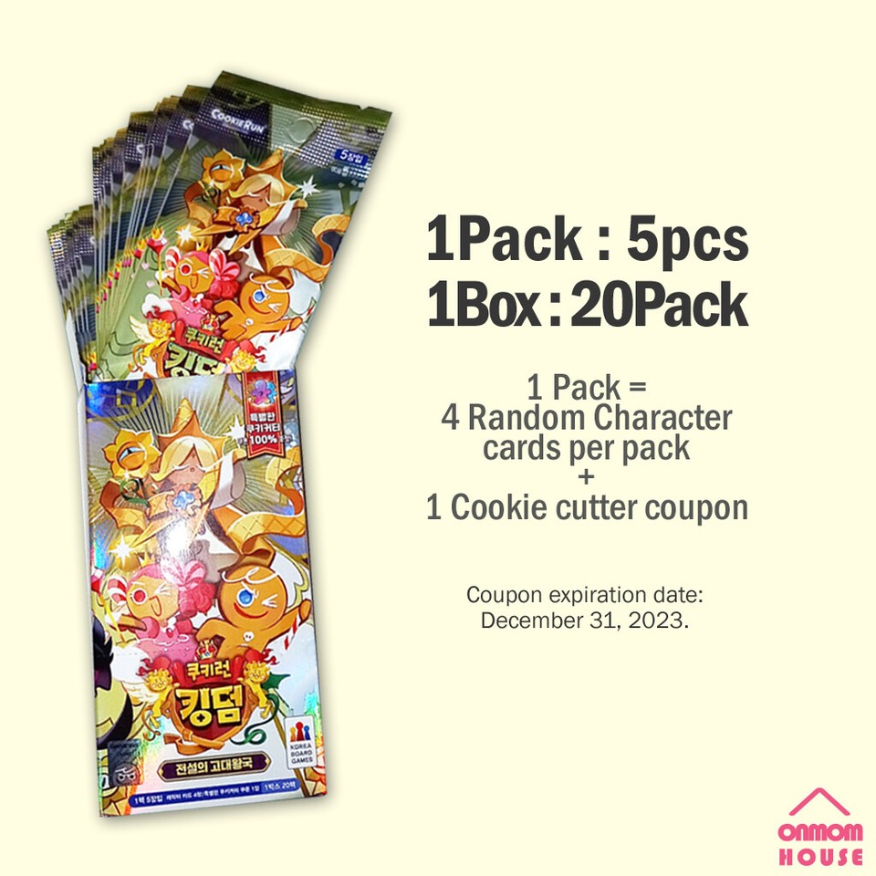 Cookie Run Kingdom Card Collection / CookieRun Braverse TCG Starter ...