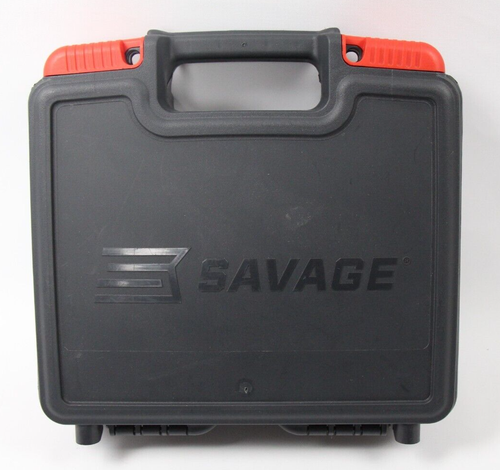 Savage Arms Pistol Case ONLY Hard Black Plastic Extras Stance 9mm 7 Rd ...