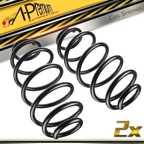 A-Premium 2x Rear Suspension Coil Springs for Opel Combo Fiat Doblo 263 ...