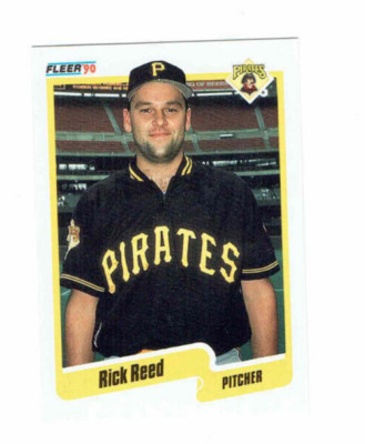 Rick Reed Pittsburgh Pirates Pitcher #477 Fleer 1990 #Baseball Card | eBay