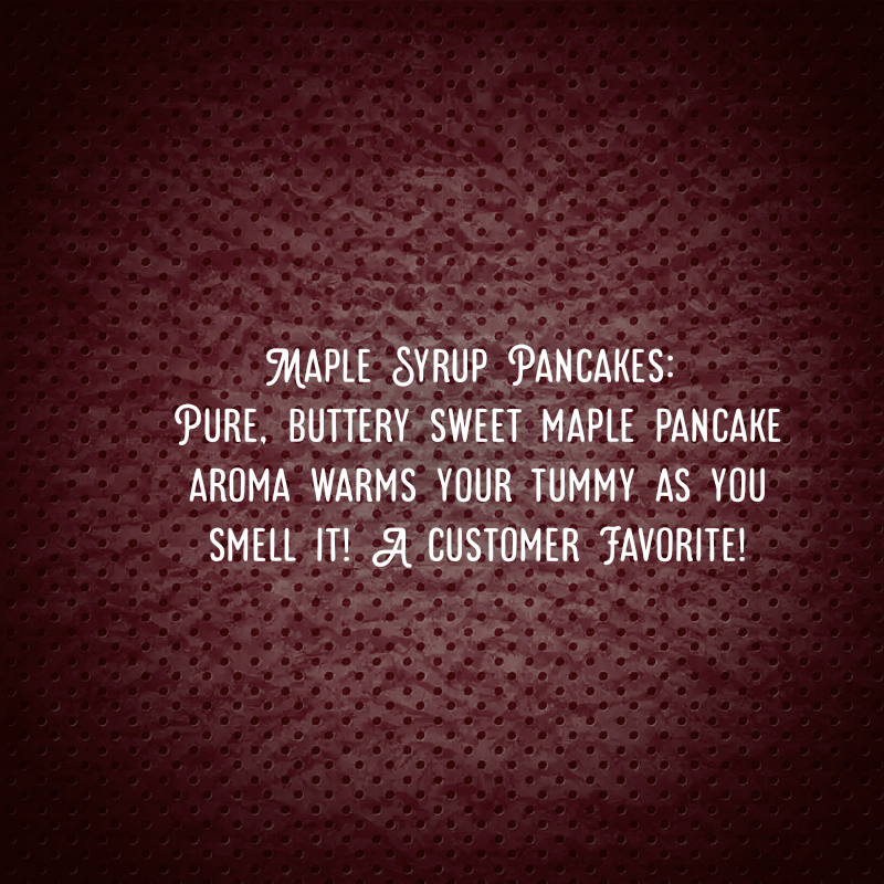 Maple Syrup Quote