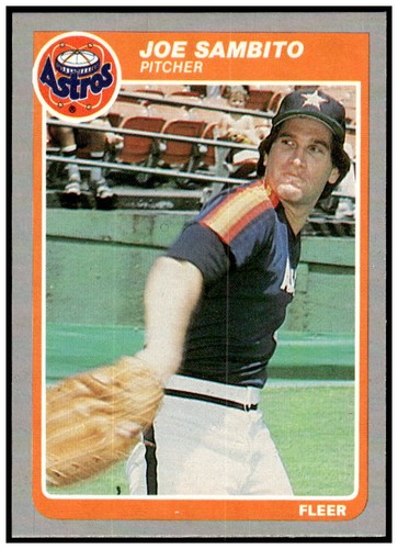 1985 Fleer #360 Joe Sambito NM | eBay