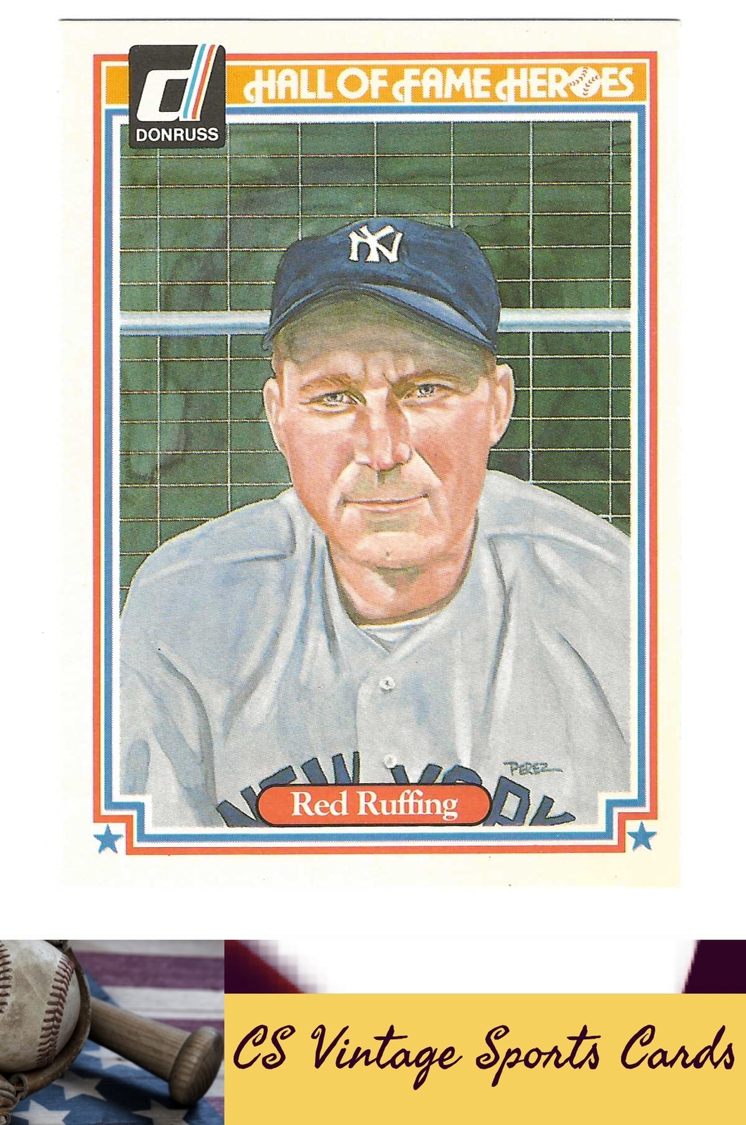 1983 Donruss Hall of Fame Heroes #31 Red Ruffing | eBay